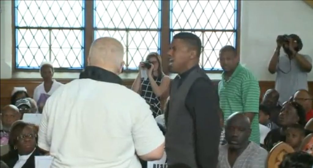 Black Pastor Screams At Al Sharpton: "Don't Come Here Asking For Money!"