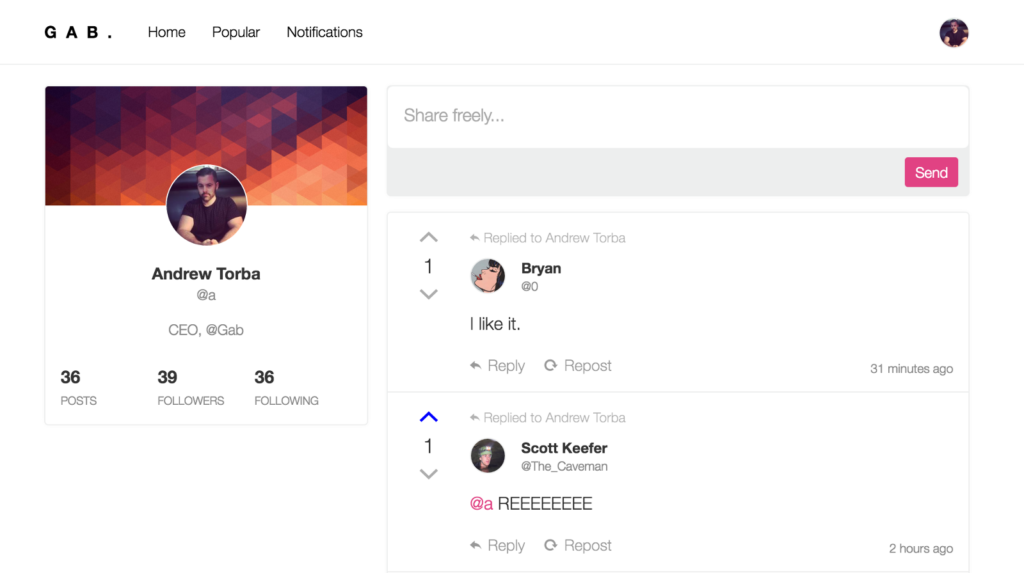 Gab.ai: The Free Speech Social Media Alternative to Facebook and Twitter